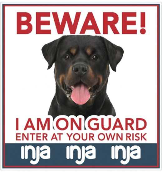 Funny Warning Dog Signs